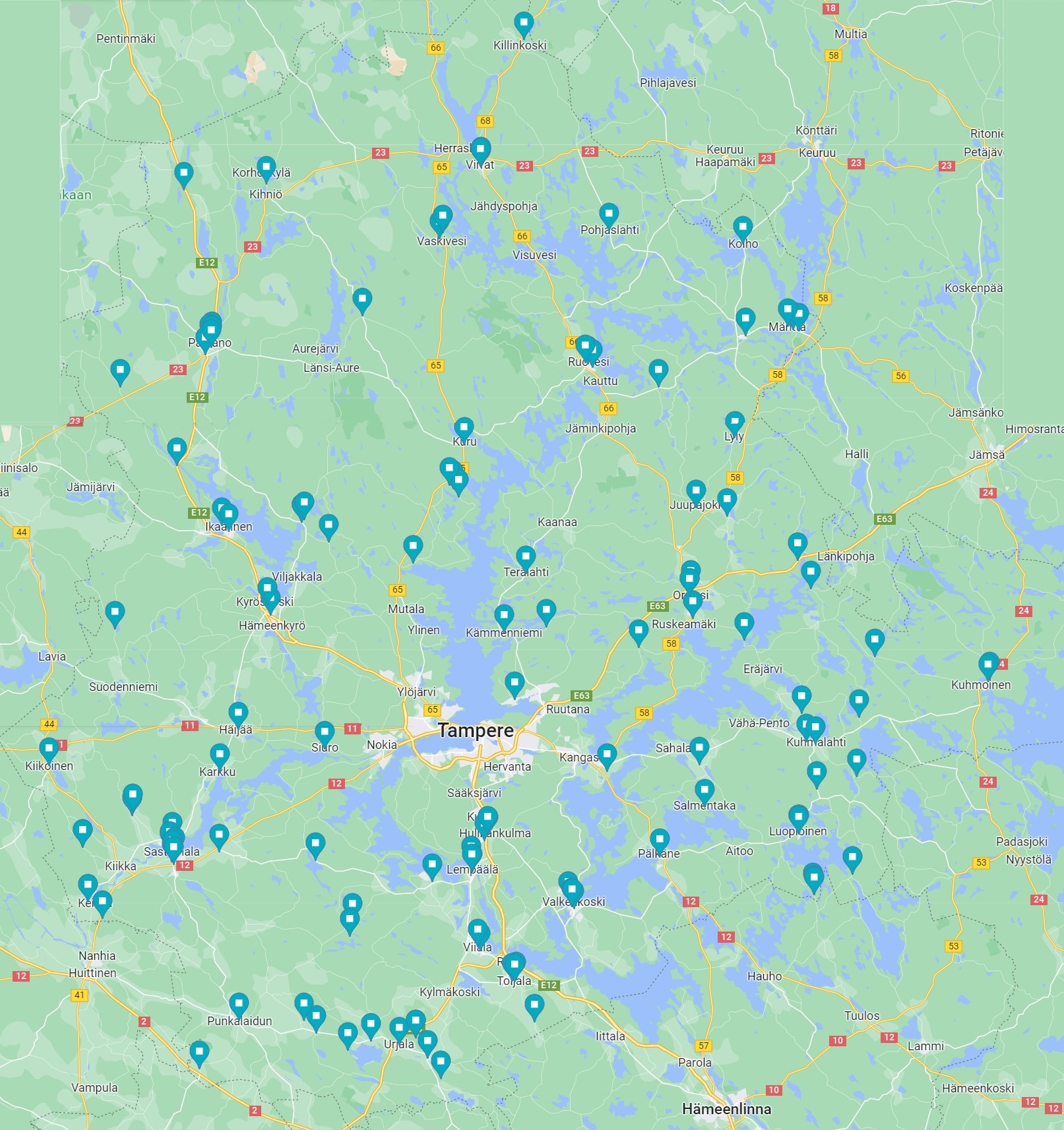 Pirkanmaan maaseudun kirpputorit yhdellä kartalla – Mukana jo 160 ...
